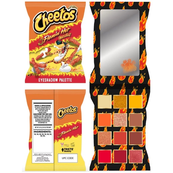 Cheetos | Makeup | Cheetos Eye Shadow Palette | Poshmark